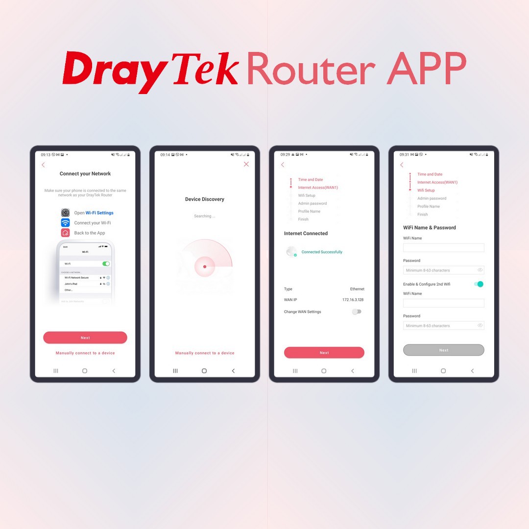 Мобільні застосунки DrayTek – Інсолюшнс
